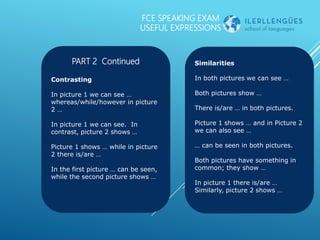 Fce speaking-tips-and-expressions-tests 90400 | PPT