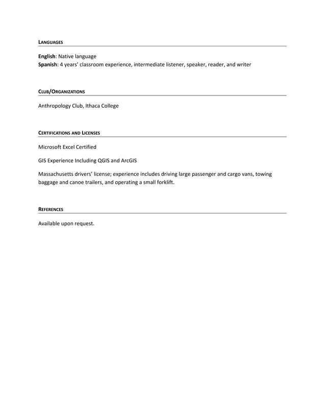 Ian Travis Resume 11-6-15 | PDF