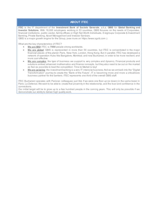 ABOUT ITEC | PDF