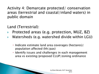 Approaches to Applying IEM in PA management and local land use plans ...