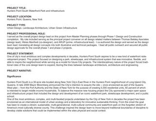 HUNTERS POINT SOUTH_PROJECT_ | PDF