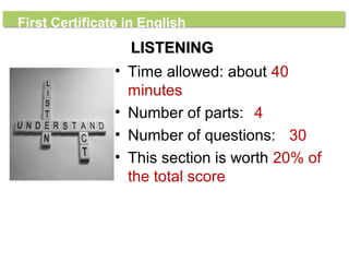 Fce Exam Overview | PPT