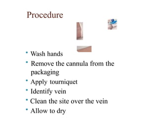 IV Cannulation and techniques and complications.pptx