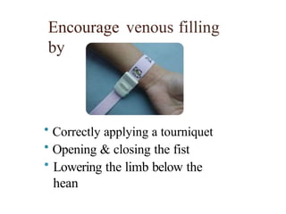 IV Cannulation and techniques and complications.pptx