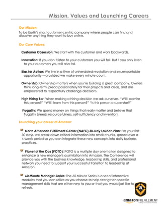 AMAZON announces 6 new locations with 400 openings | PDF