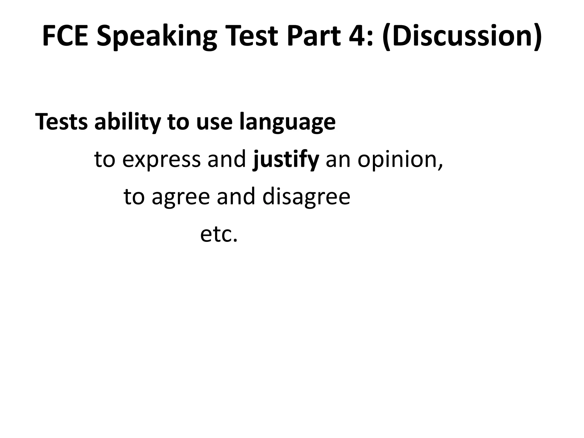 Fce part 3 and 4 | PPTX