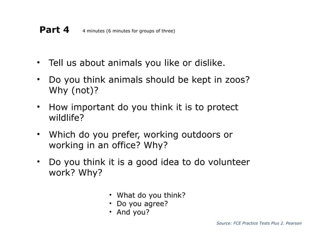 Fce part 3 and 4 | PPT