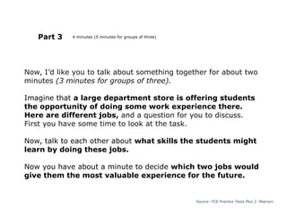 Fce part 3 and 4 | PPT