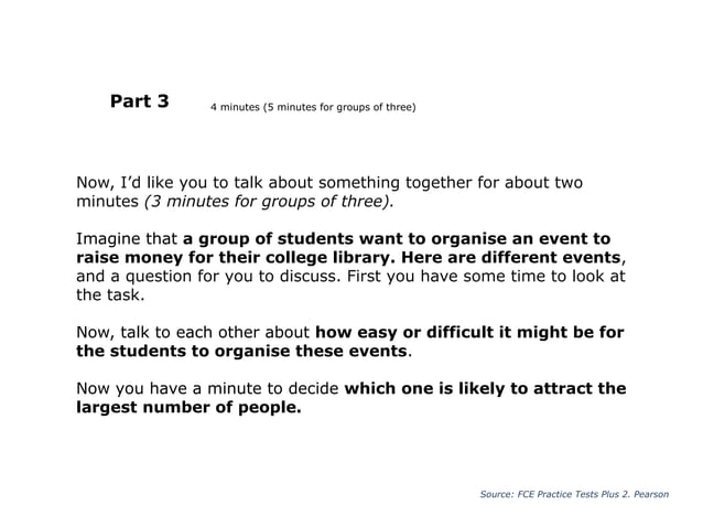 Fce part 3 and 4 | PPT
