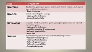 Cephalosporins | PPTX