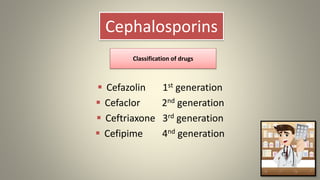 Cephalosporins | PPTX