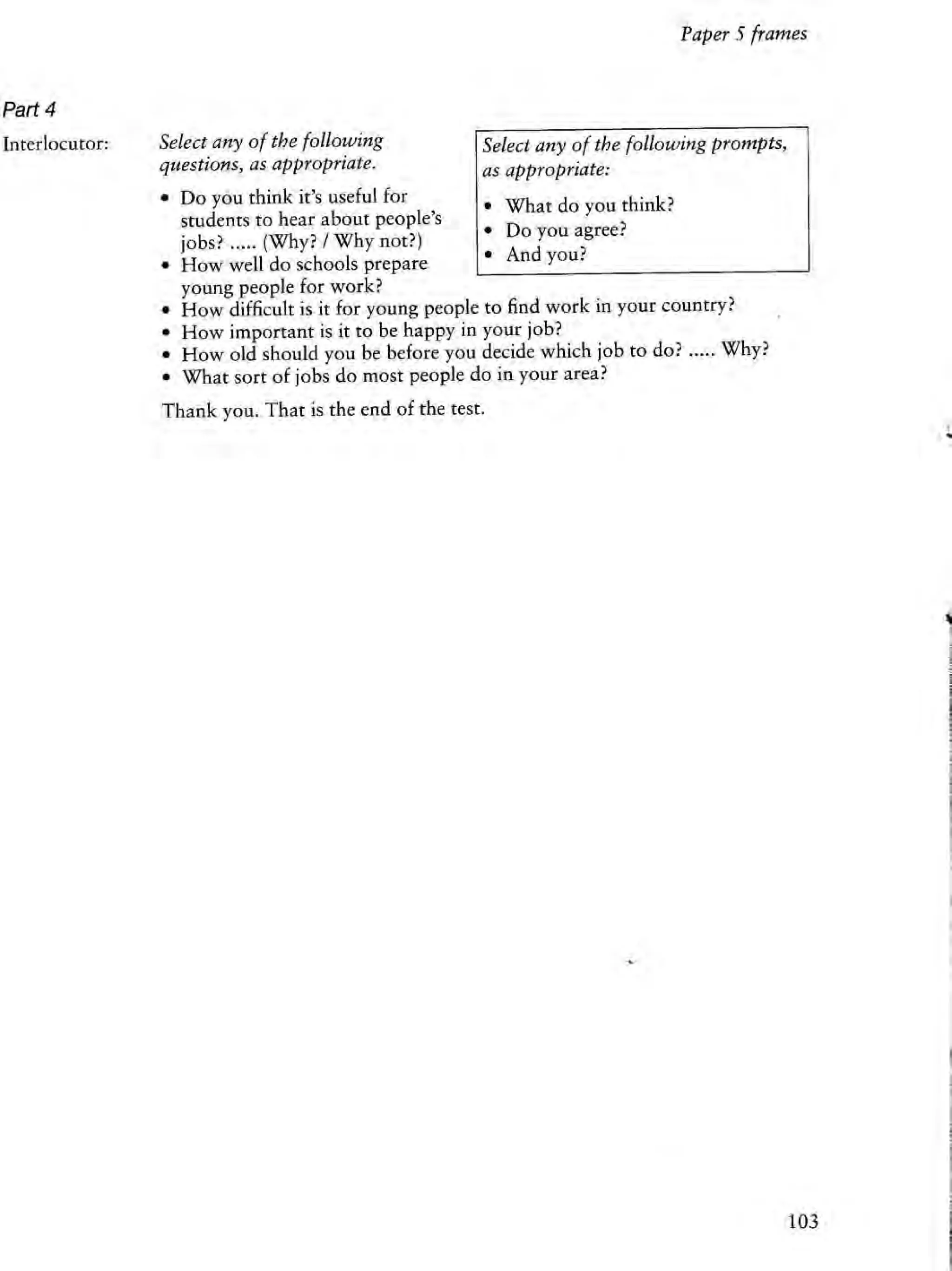 Fce practice test (book 3) | PDF