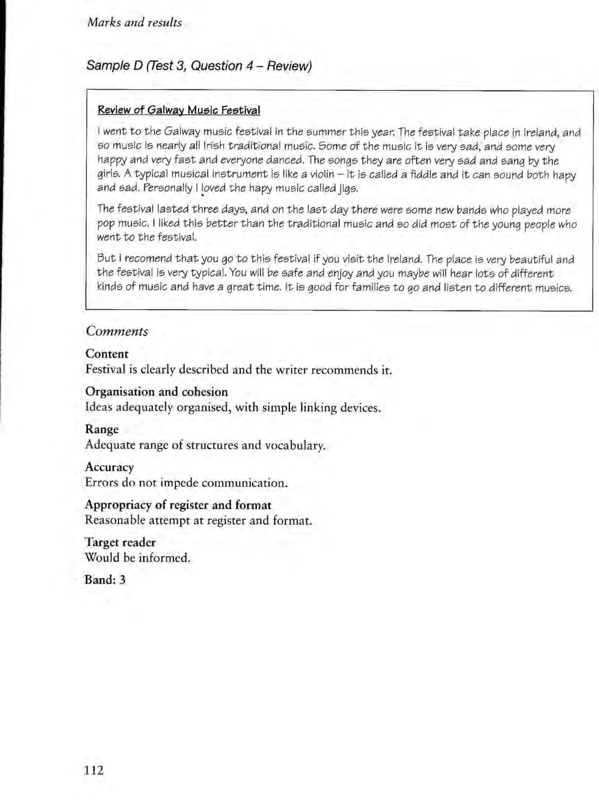 Fce practice test (book 3) | PDF