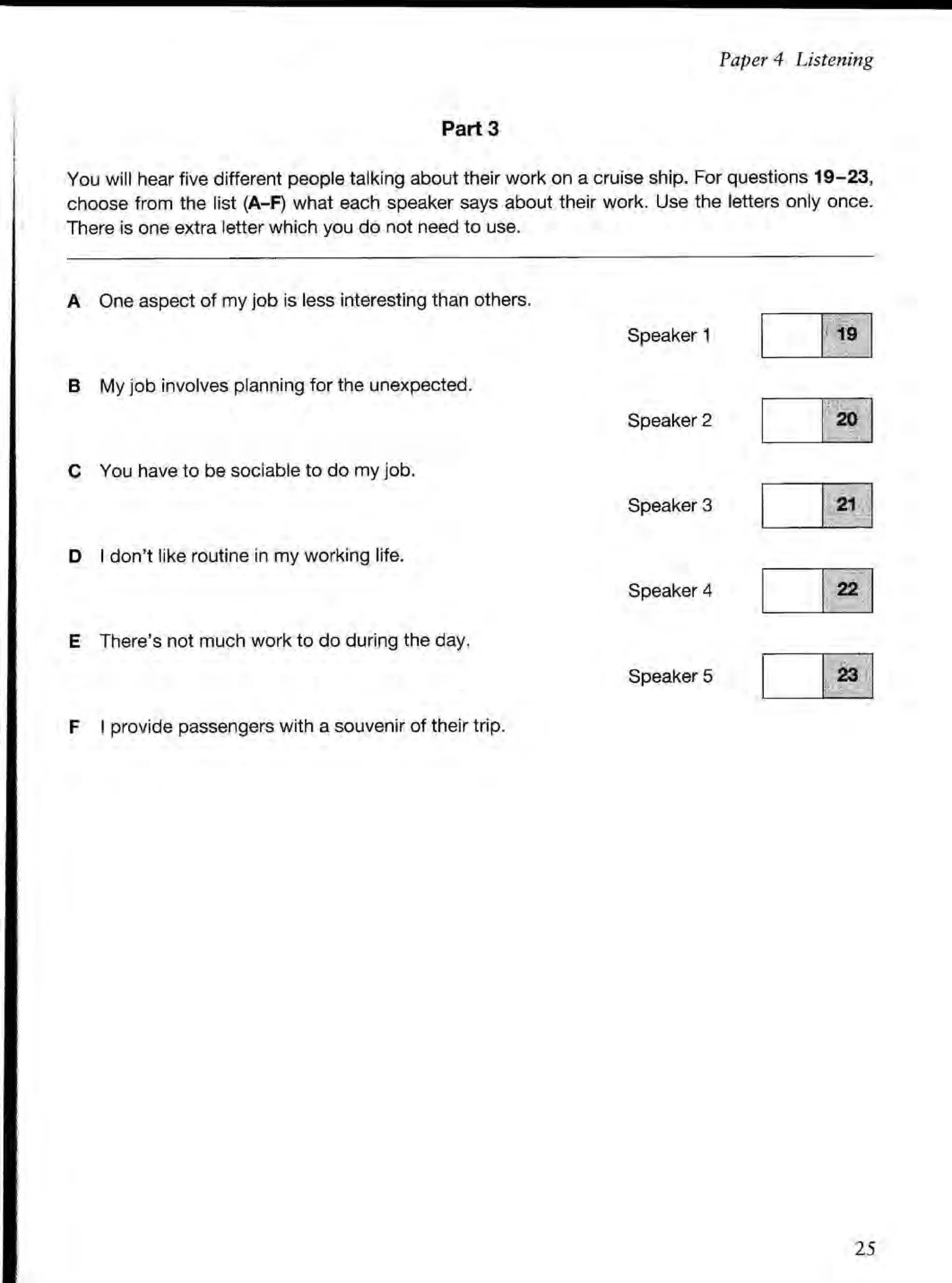 Fce practice test (book 3) | PDF