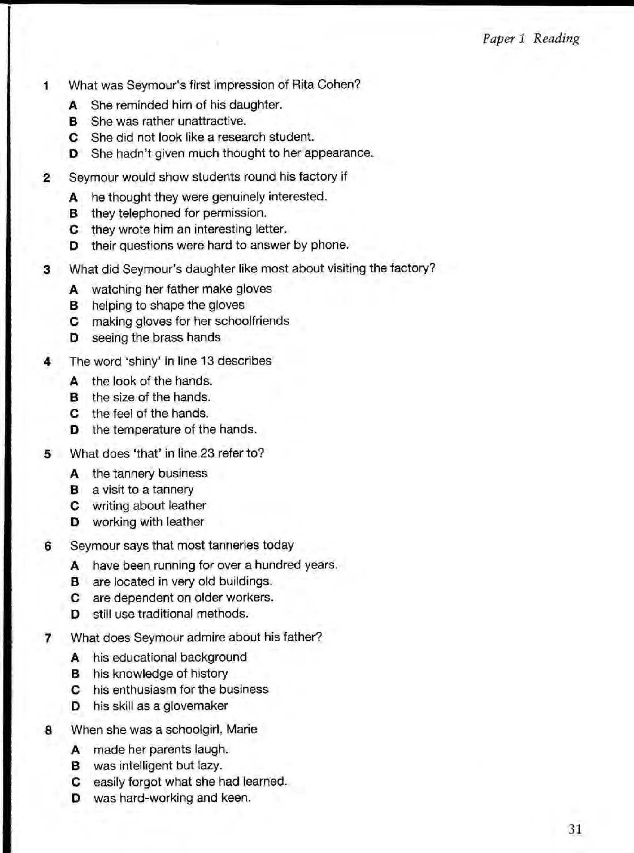 Fce practice test (book 3) | PDF