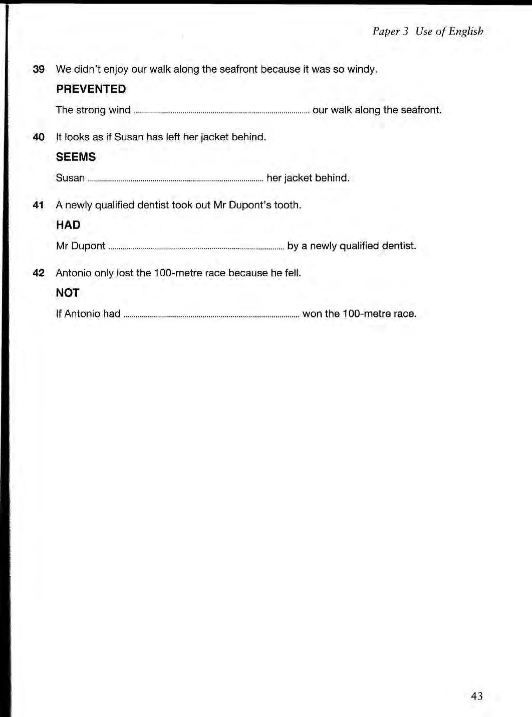 Fce practice test (book 3) | PDF