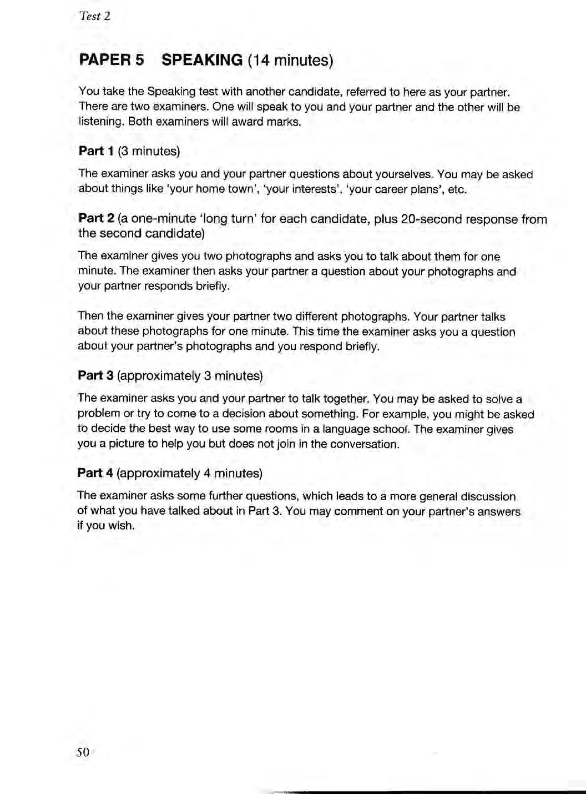 Fce practice test (book 3) | PDF