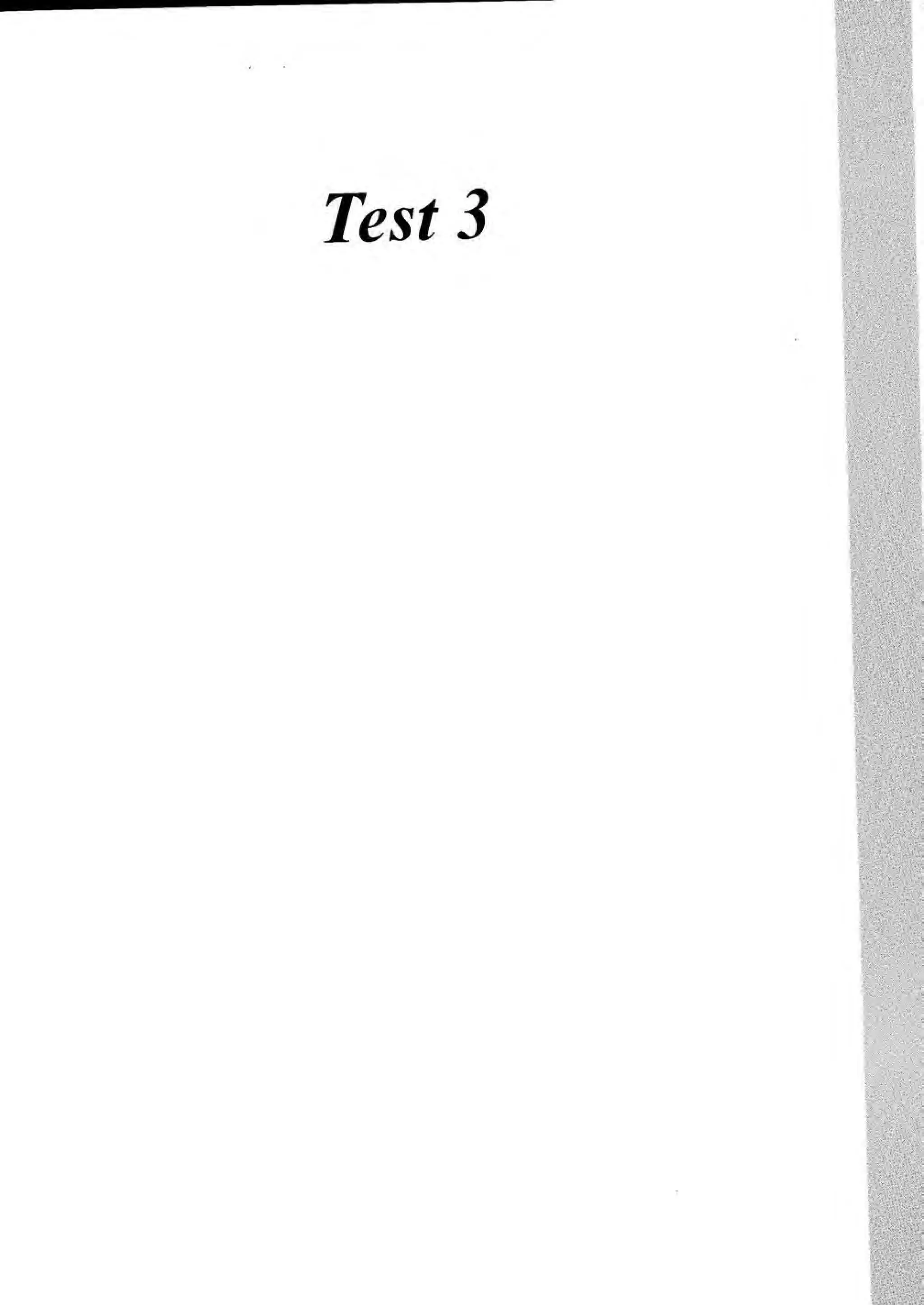 Fce practice test (book 3) | PDF