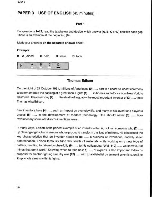 Fce practice test (book 3) | PDF | Currencies | Economy