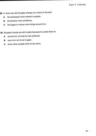 Fce practice test (book 3) | PDF
