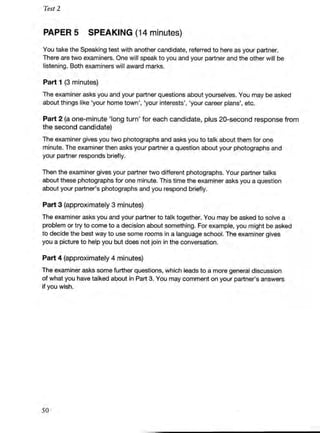 Fce practice test (book 3) | PDF