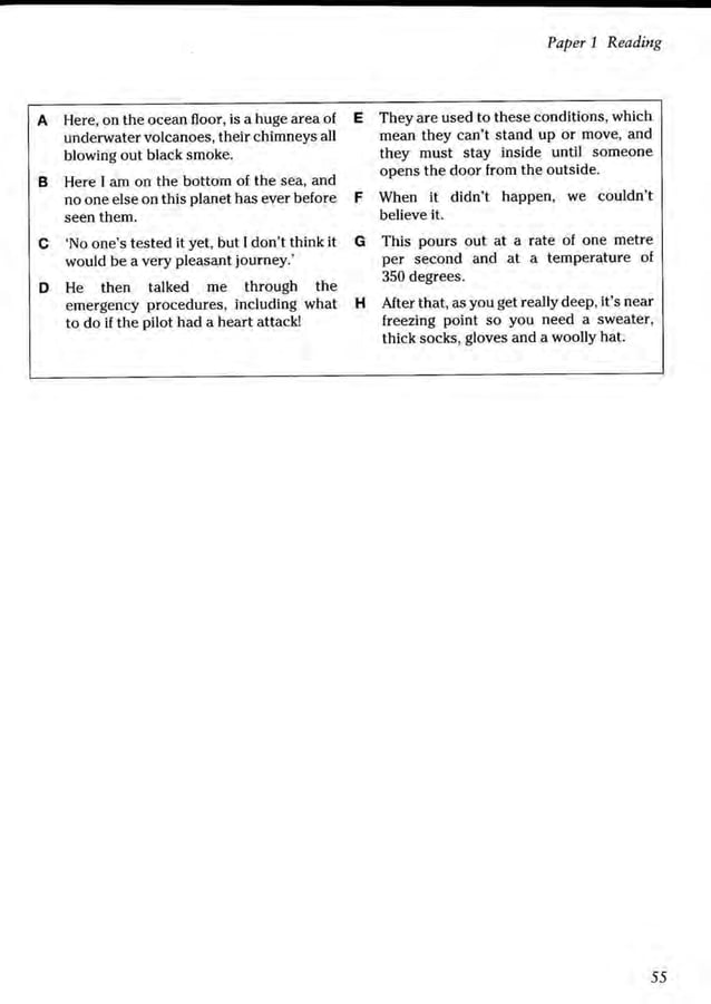 Fce practice test (book 3) | PDF