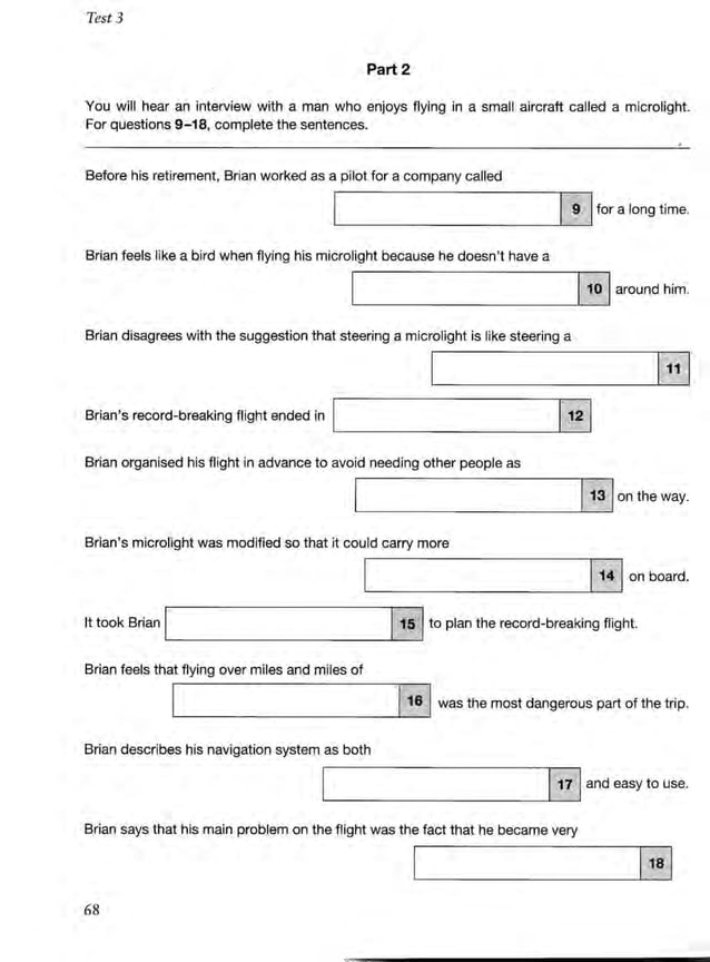 Fce practice test (book 3) | PDF