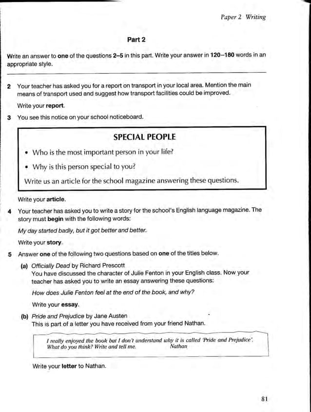 Fce practice test (book 3) | PDF