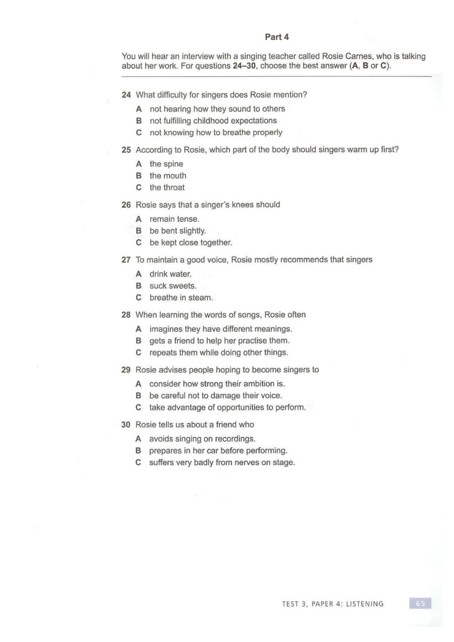 FCE practice test plus 2 with key. (2012) | PDF