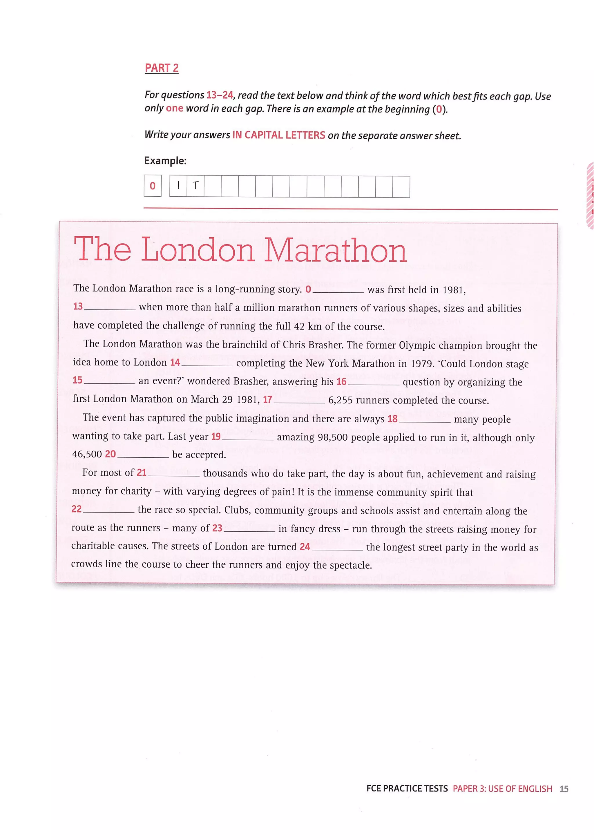 Fce practice tests | PDF