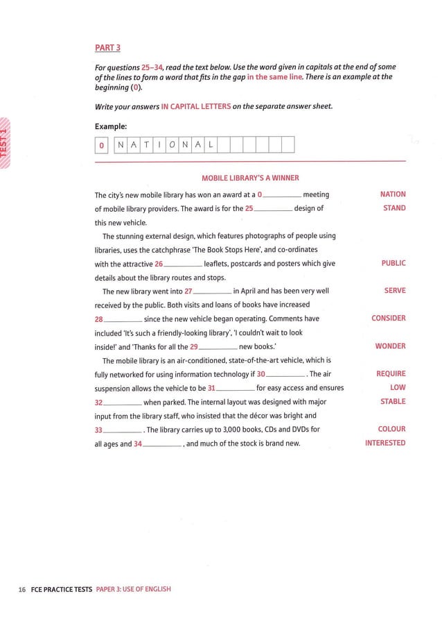 Fce practice tests | PDF