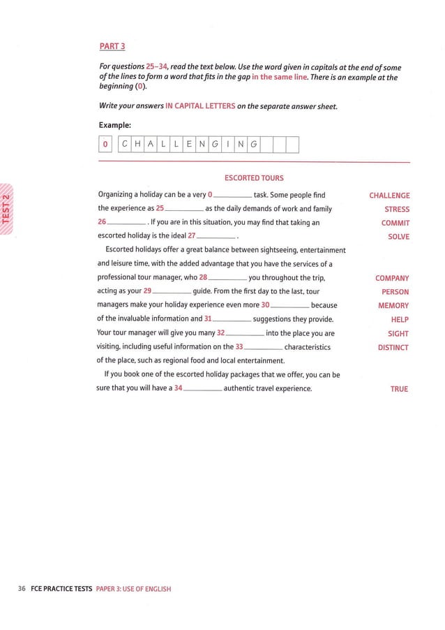 Fce practice tests | PDF