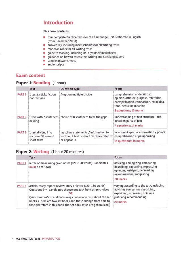 Fce practice tests | PDF