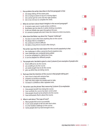 Fce practice tests | PDF