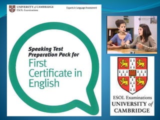 Fce speaking exam presentation | PPT