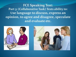 Fce speaking exam presentation | PPT