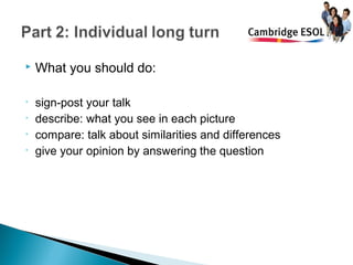 FCE speaking part 2 | PPT