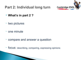 FCE speaking part 2 | PPT