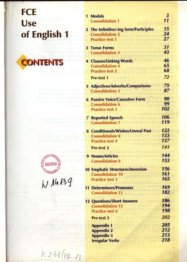 Fce use of english 1