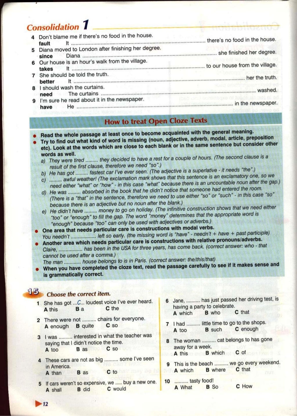 Fce use of english 1