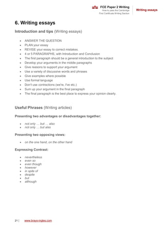 Fce writing | PDF