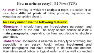 FCE writing tips for anyone who are struggling | PPTX