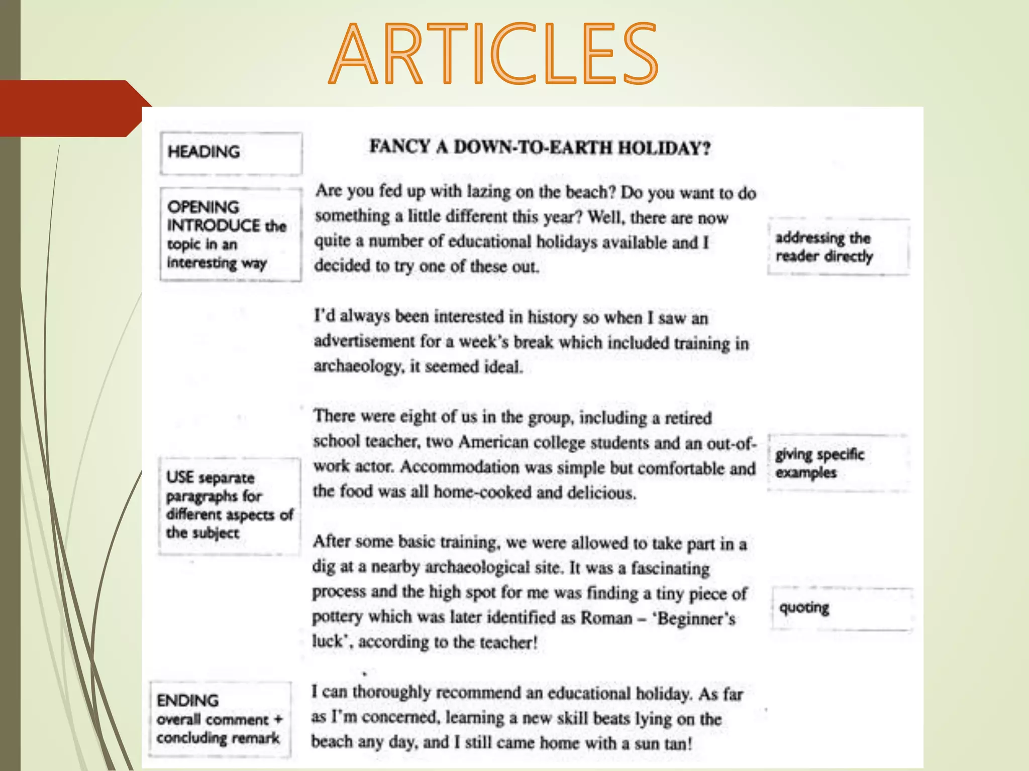 Fce writing paper ppt all papers | PPTX