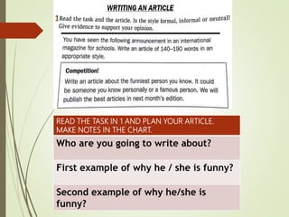 Fce writing paper ppt all papers | PPT