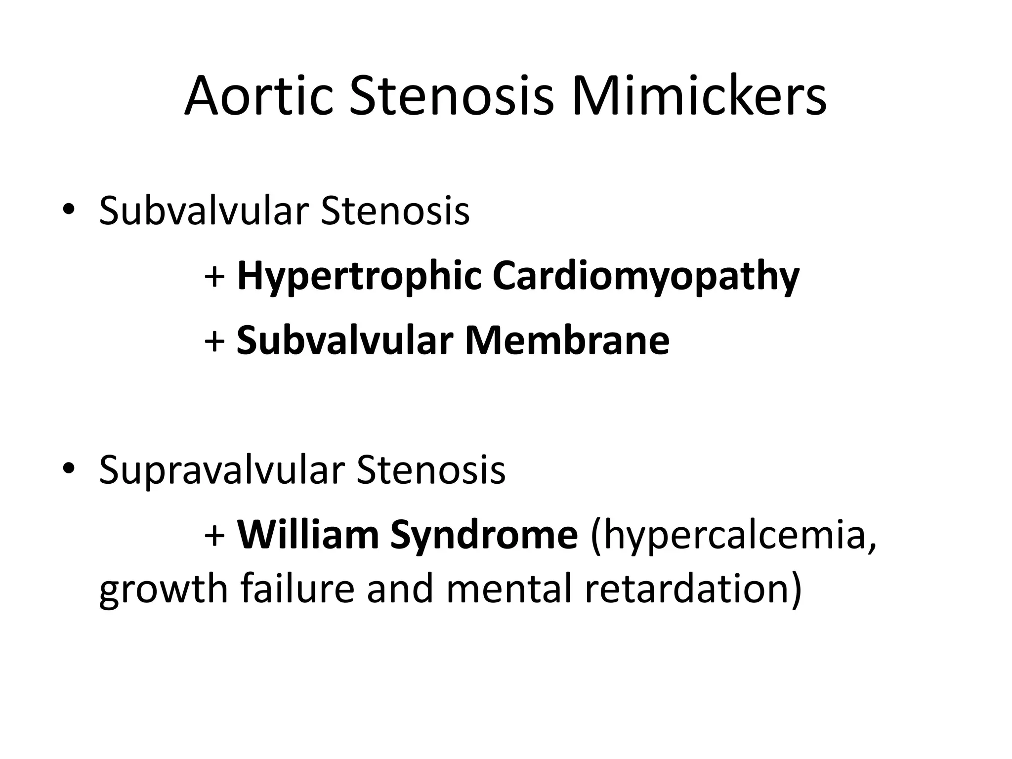 AORTIC STENOSIS | PPTX