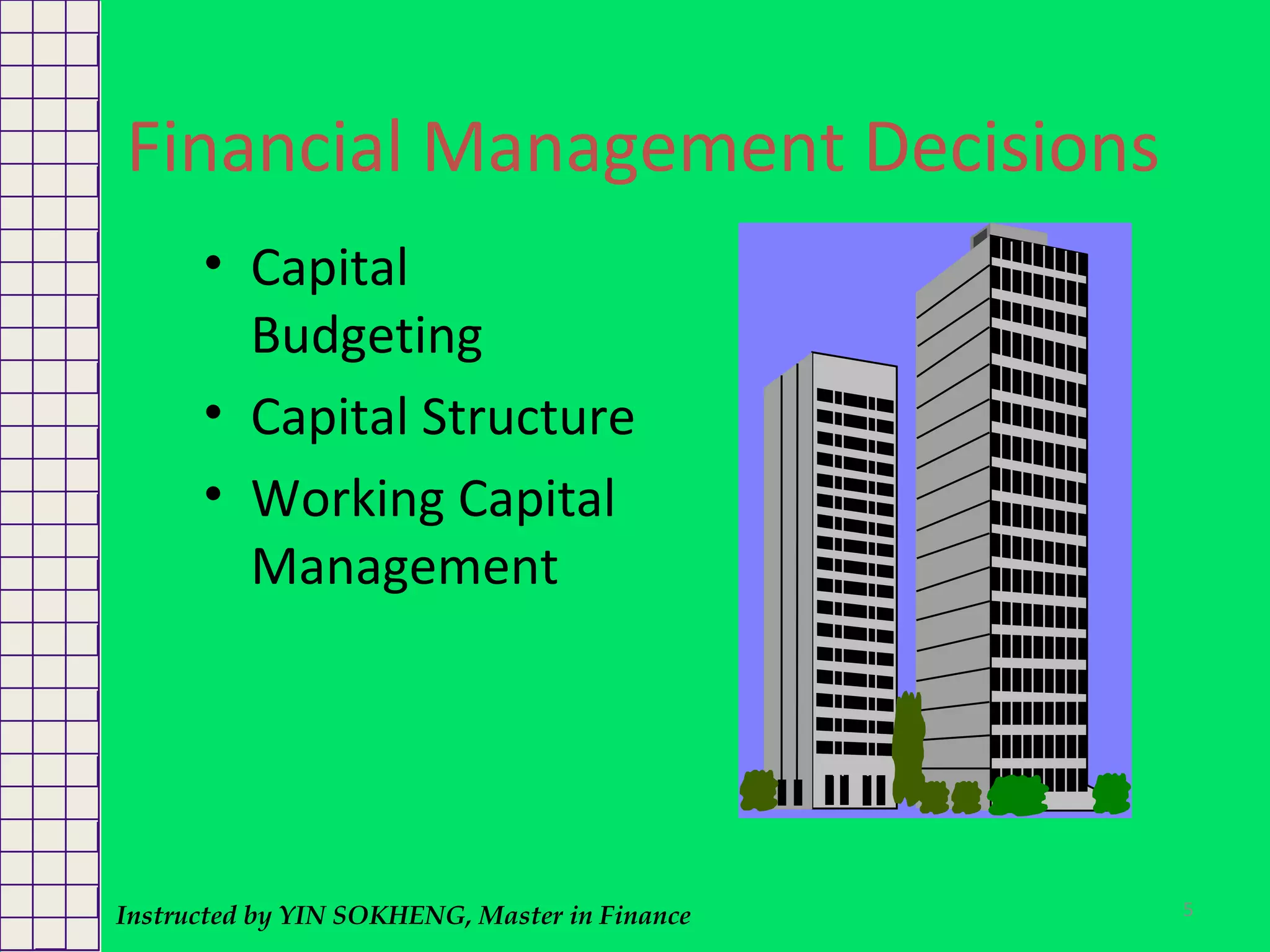 Fundamental of Corporate Finance, chapter 1 | PPT