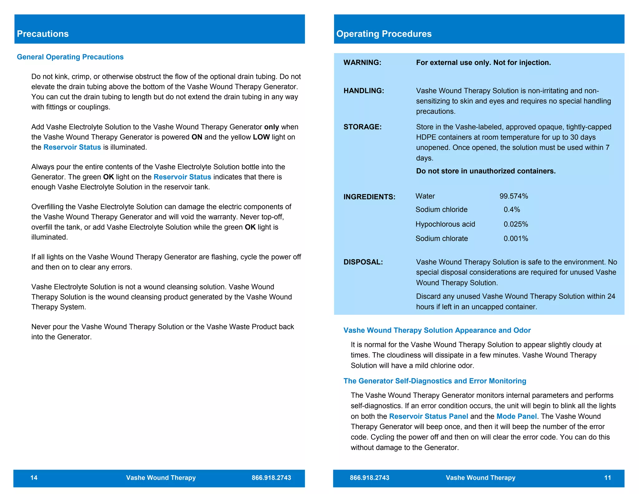 Vashe User manual | PDF