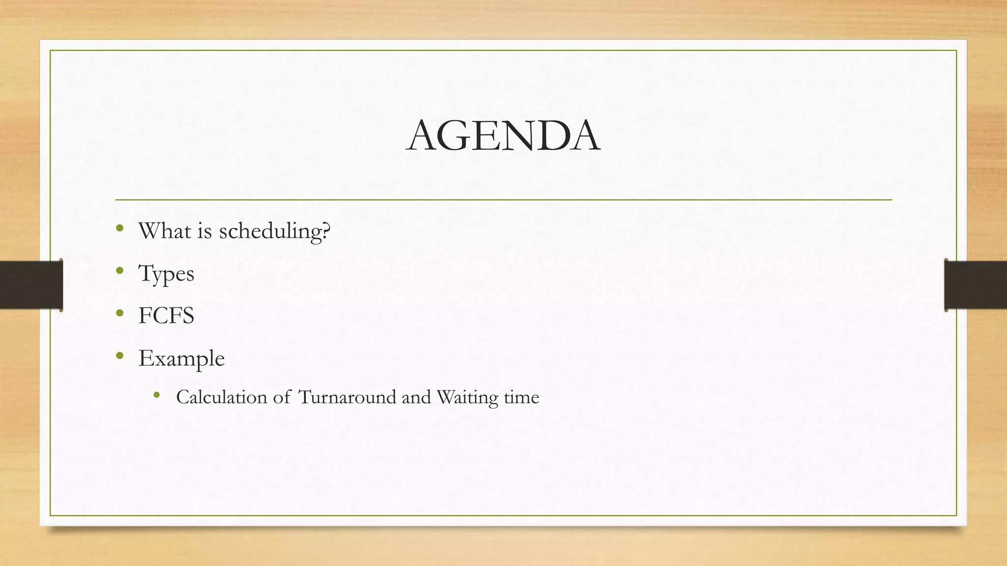 Fcfs Cpu Schedulingpptx Computing Technology And Computing