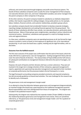 The Future of Corporate Governance - a personal odyssey | PDF ...