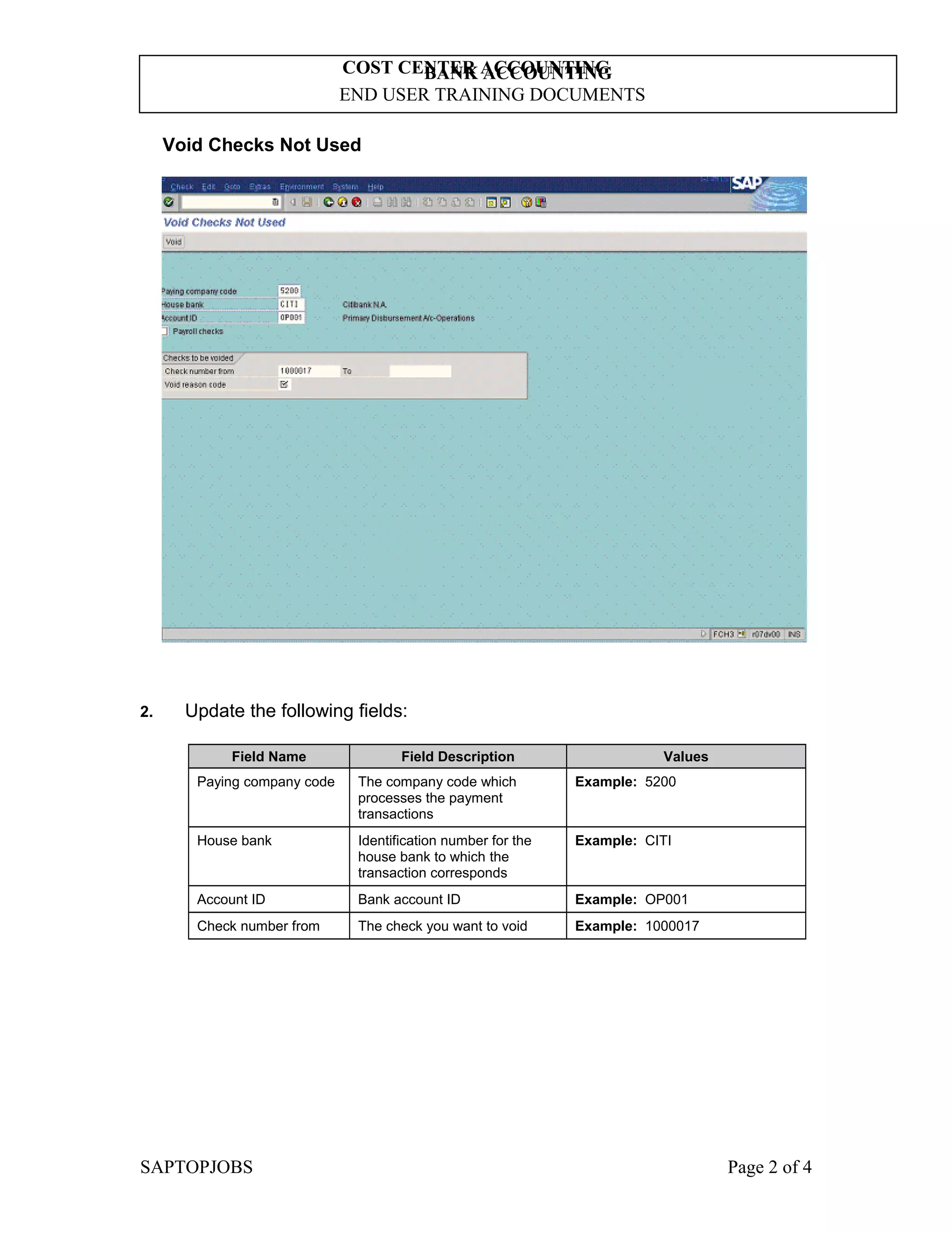Fch3 void checks | DOC